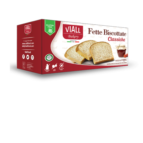 Viall Biscottes Sans Gluten Et Sans Lactose 200g