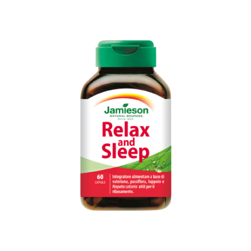Jamieson Relax And Sleep Complément Alimentaire 60 Capsules