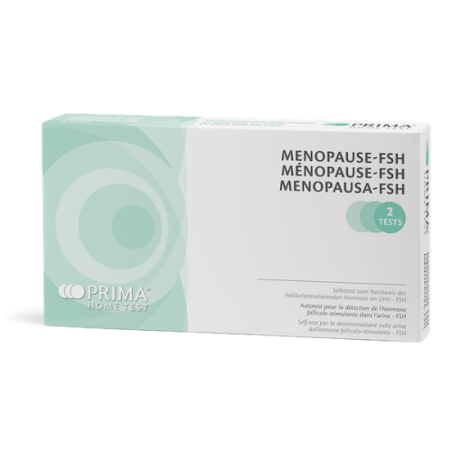 Prima Home Test Screen Test Ménopause/fsh 2 Pièces