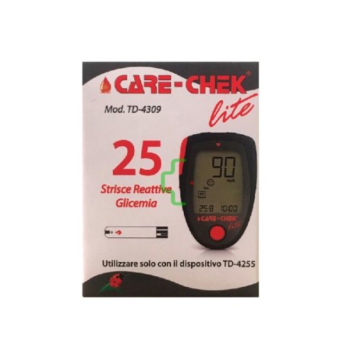 MDHealthCare Care-Chek Lite Bandelettes de test de glycémie 25 pièces