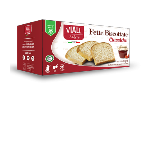 Viall Biscottes Sans Gluten Et Sans Lactose 200g