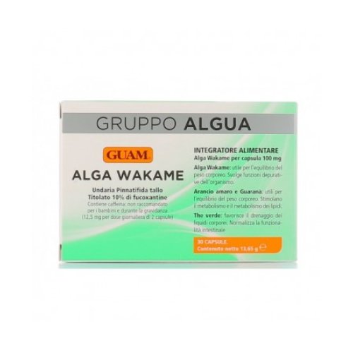 Algue Wakame Groupe Algua Guam 30 Comprimés - Pharmacie Loreto