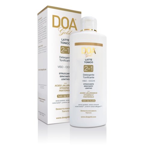 Doa Gold Lait Tonique 2En1 200ml - Pharmacie Loreto